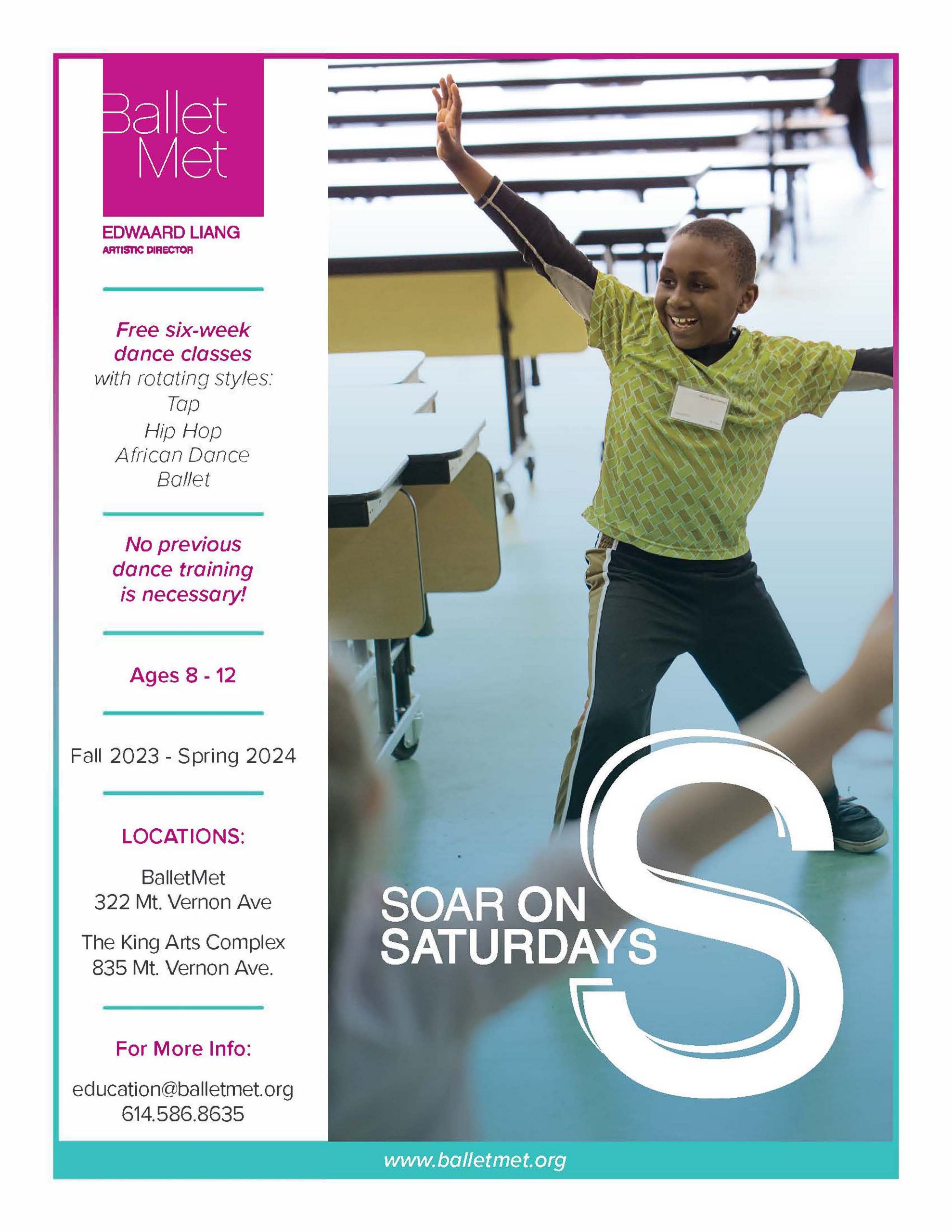 Soar on Saturdays - King Arts Complex