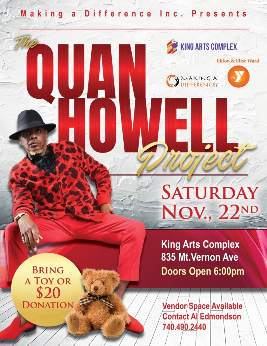 Quan Howell Project - Toy Drive Concert - King Arts Complex
